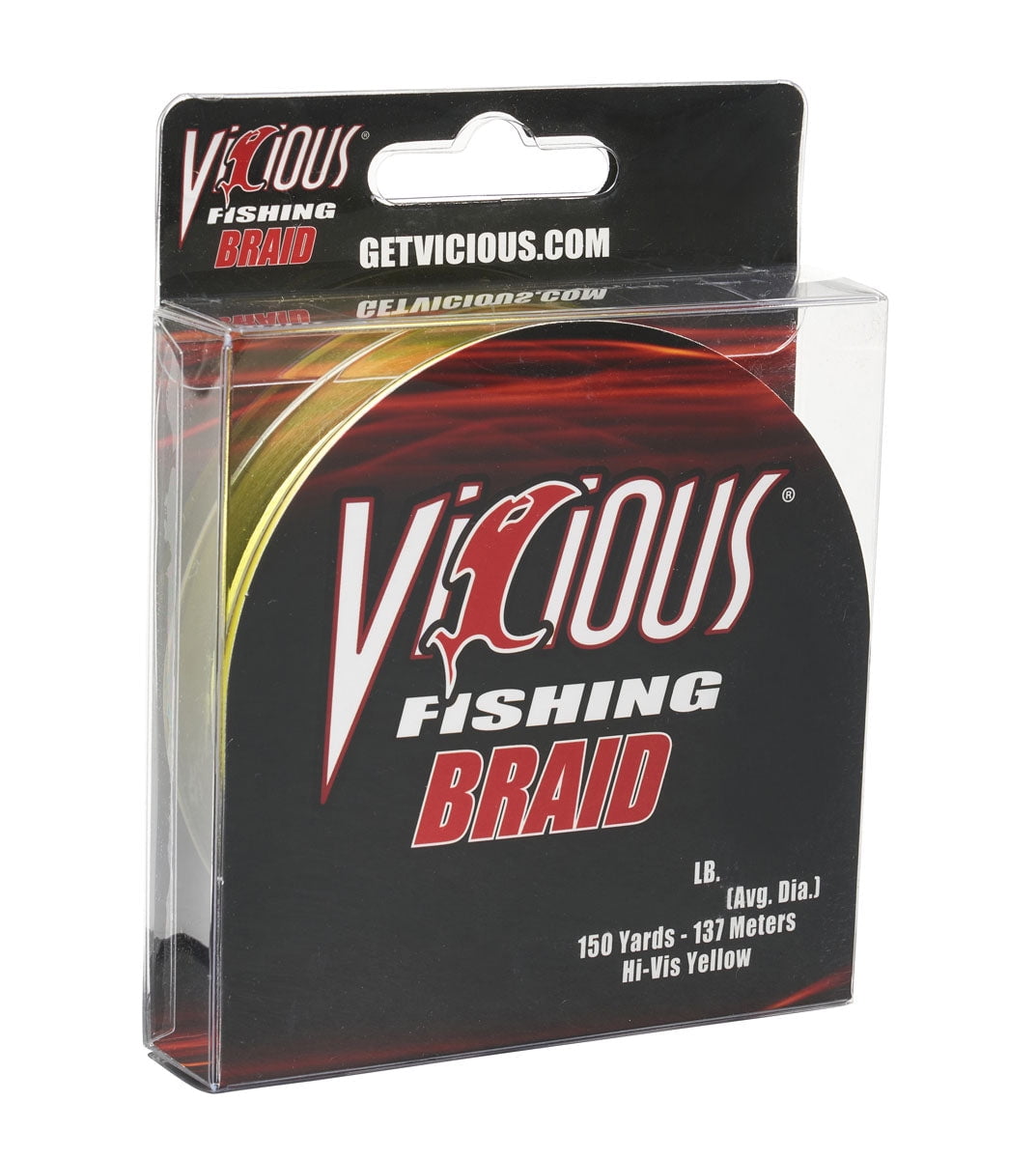Vicious Standard Yellow Braid - 20 Lb Test - Walmart.com