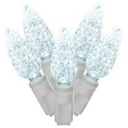 Vickerman 70 Green M5 LED Icicle Light on White Wire, 9' Christmas ...