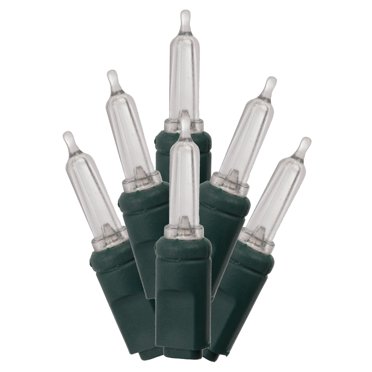 Vickerman 70 Green M5 LED Icicle Light on White Wire, 9' Christmas ...