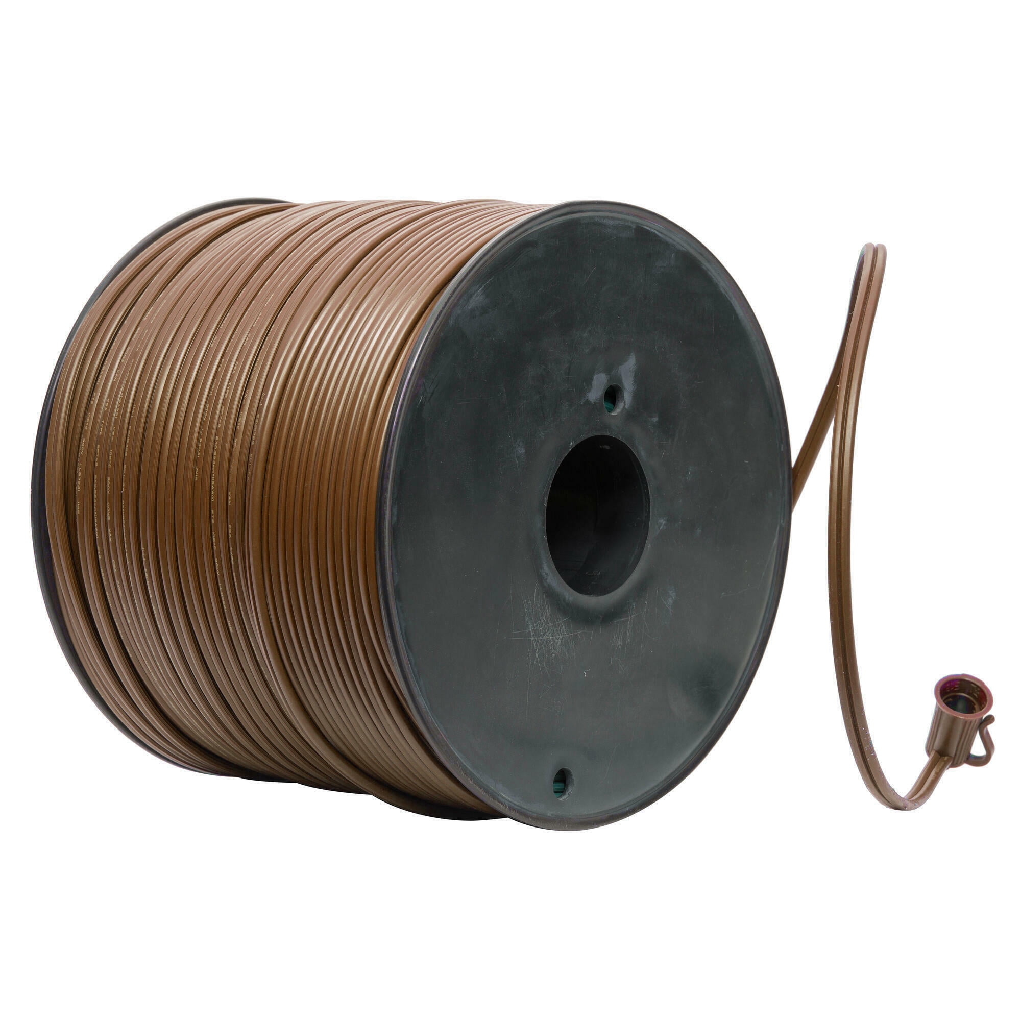 Vickerman 1000' Brown 18 Gauge SPT2 Wire Only Spool CSA/us - Walmart ...