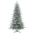 Vickerman 12' Frosted Eastern Fraser Fir Artificial Christmas Tree ...