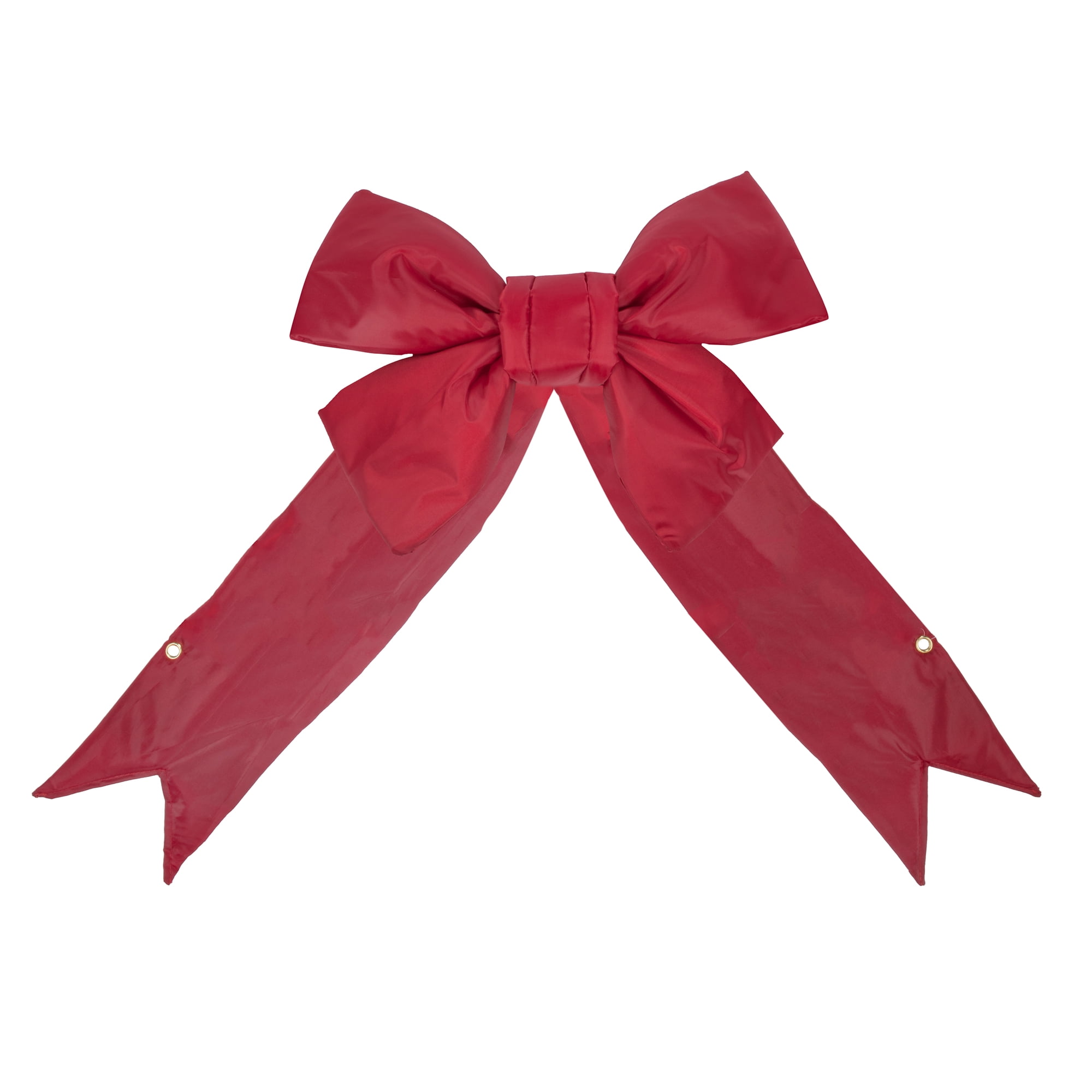 Vickerman 12" Red Nylon Outdoor Christmas Bow - Walmart.com