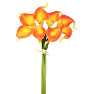 Vickerman 23" Green Real Touch Artificial Croton Spray Featuring 2 ...