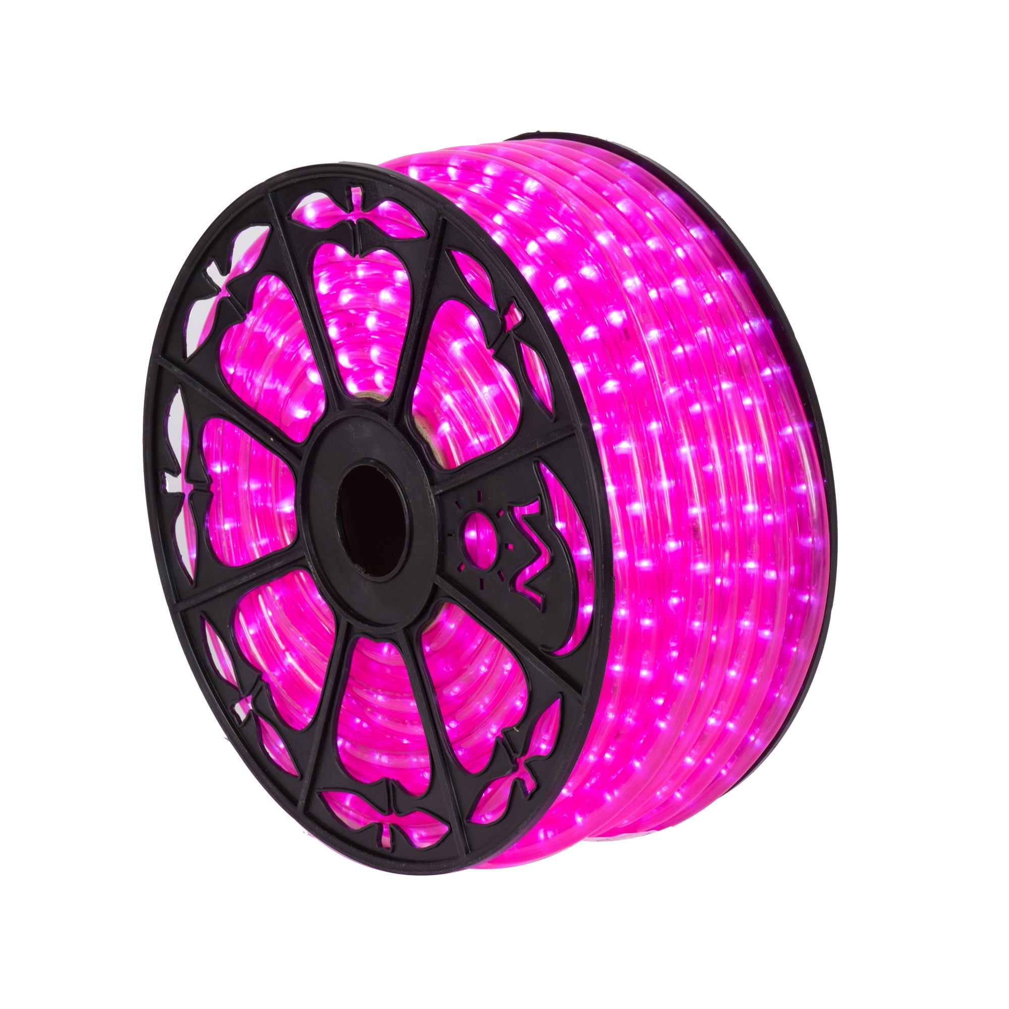 Vickerman 150' x .5" Pink LED Rope Light Spool, 120 Volt. - Walmart.com