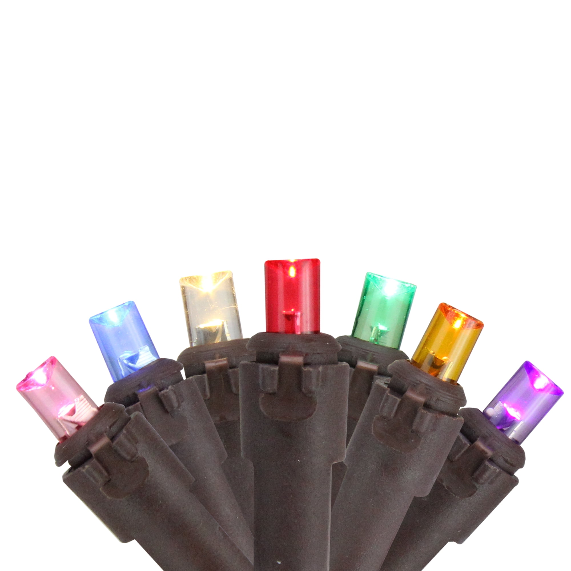Vickerman 150ct LED Net Style Tree Trunk Wrap Christmas Lights Multi ...