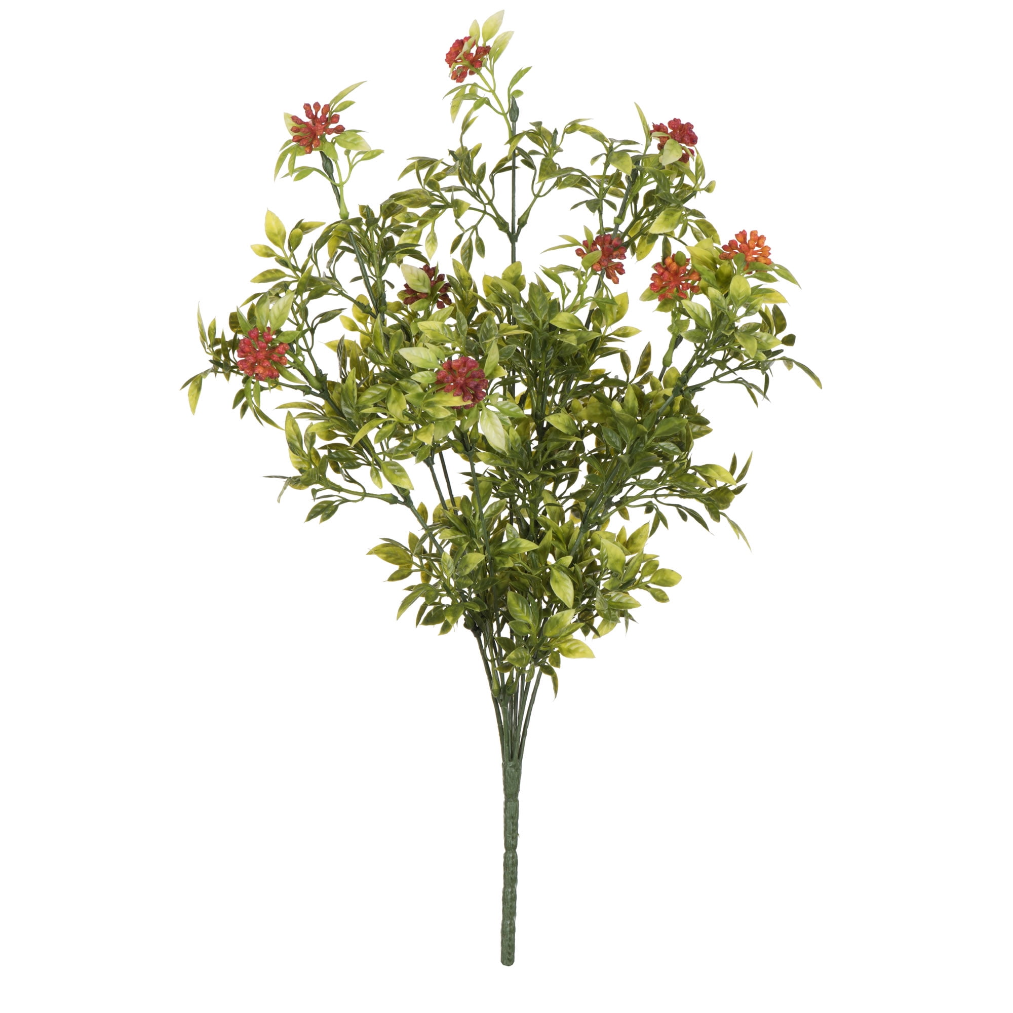 Vickerman 17" Artificial Green Pea Leaf Spray. Includes 2 sprays per ...