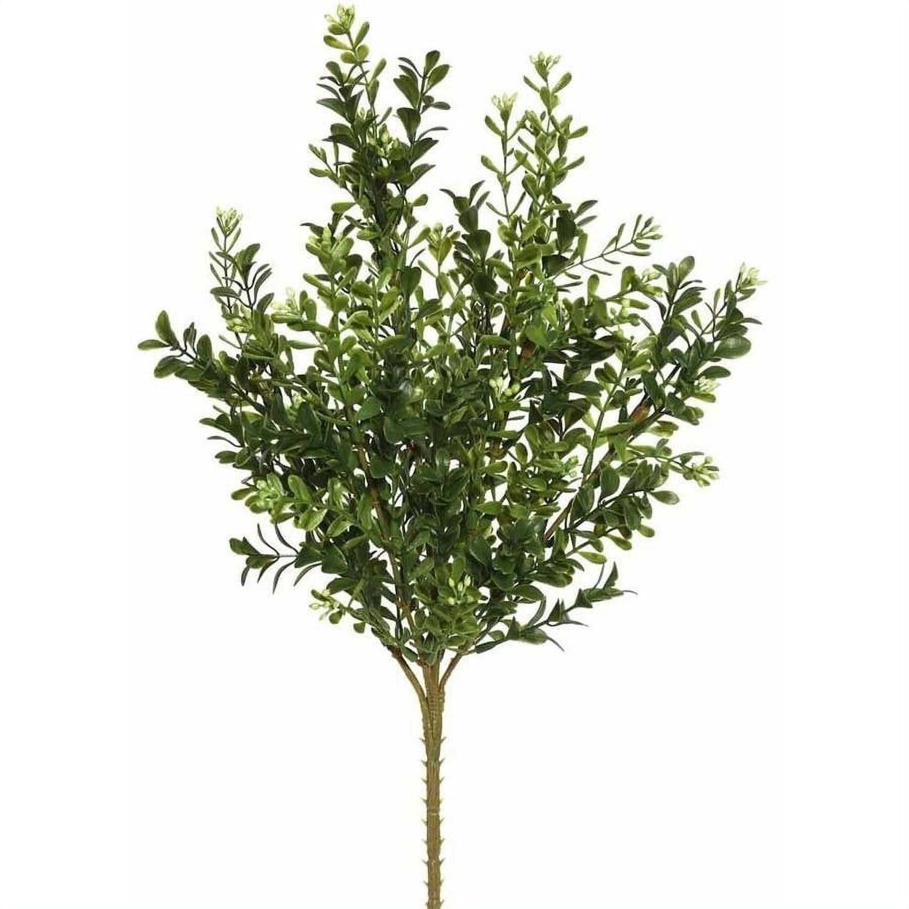Vickerman 460887 - 18" Green Boxwood Bush X 7 (FK171001) Home Office ...