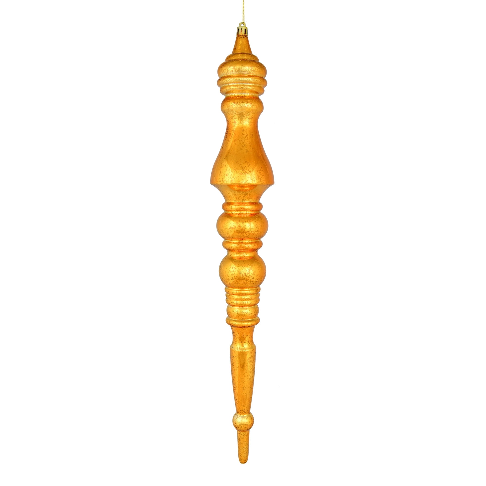 Vickerman 20" Antique Gold Mercury Finial - Walmart.com