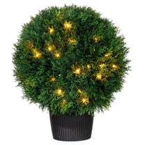 Vickerman 24" Artificial Green Boxwood Ball. - Walmart.com