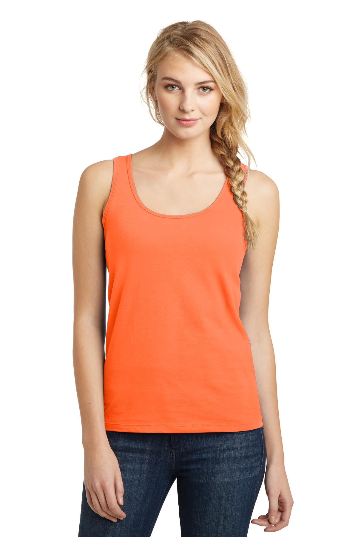 District DT5301 Tank Shirt Womens Juniors The Concert Tank - Walmart.com