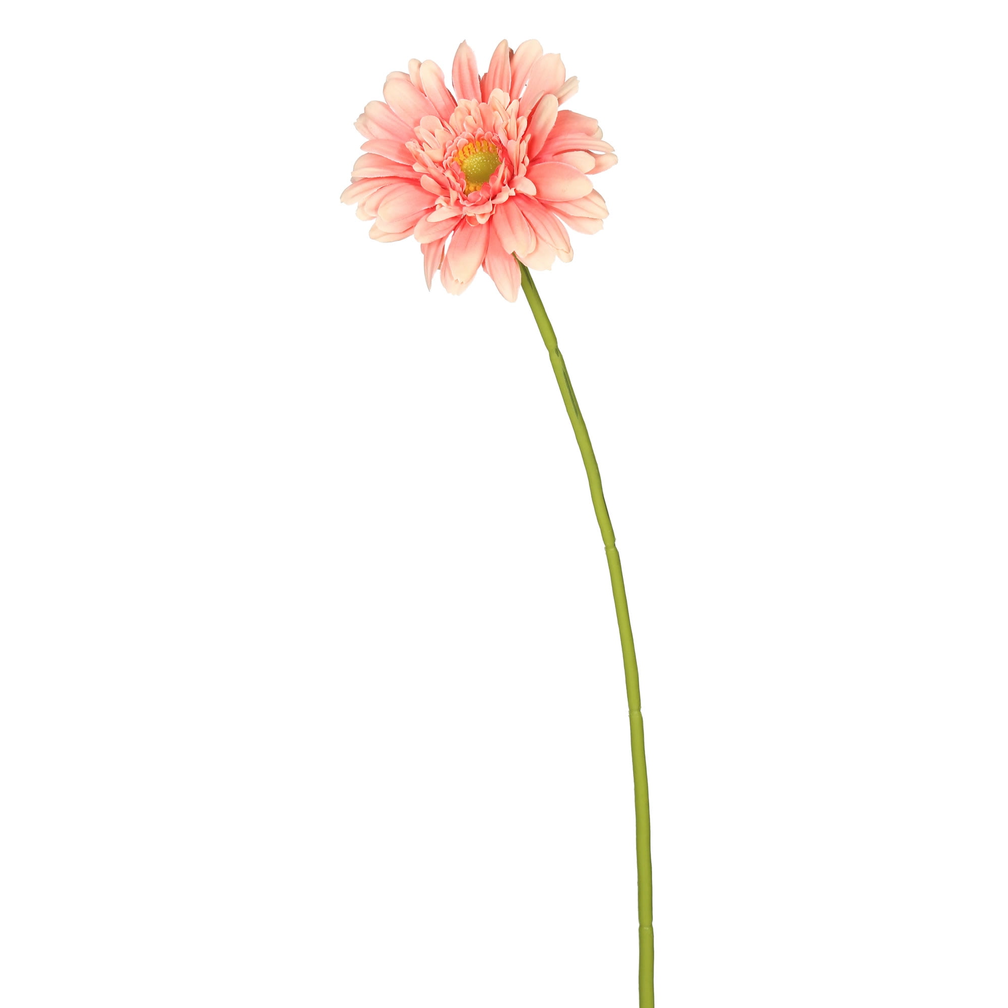 Vickerman 21" Artificial Light Pink Gerbera Daisy Stem, 6 per Bag ...