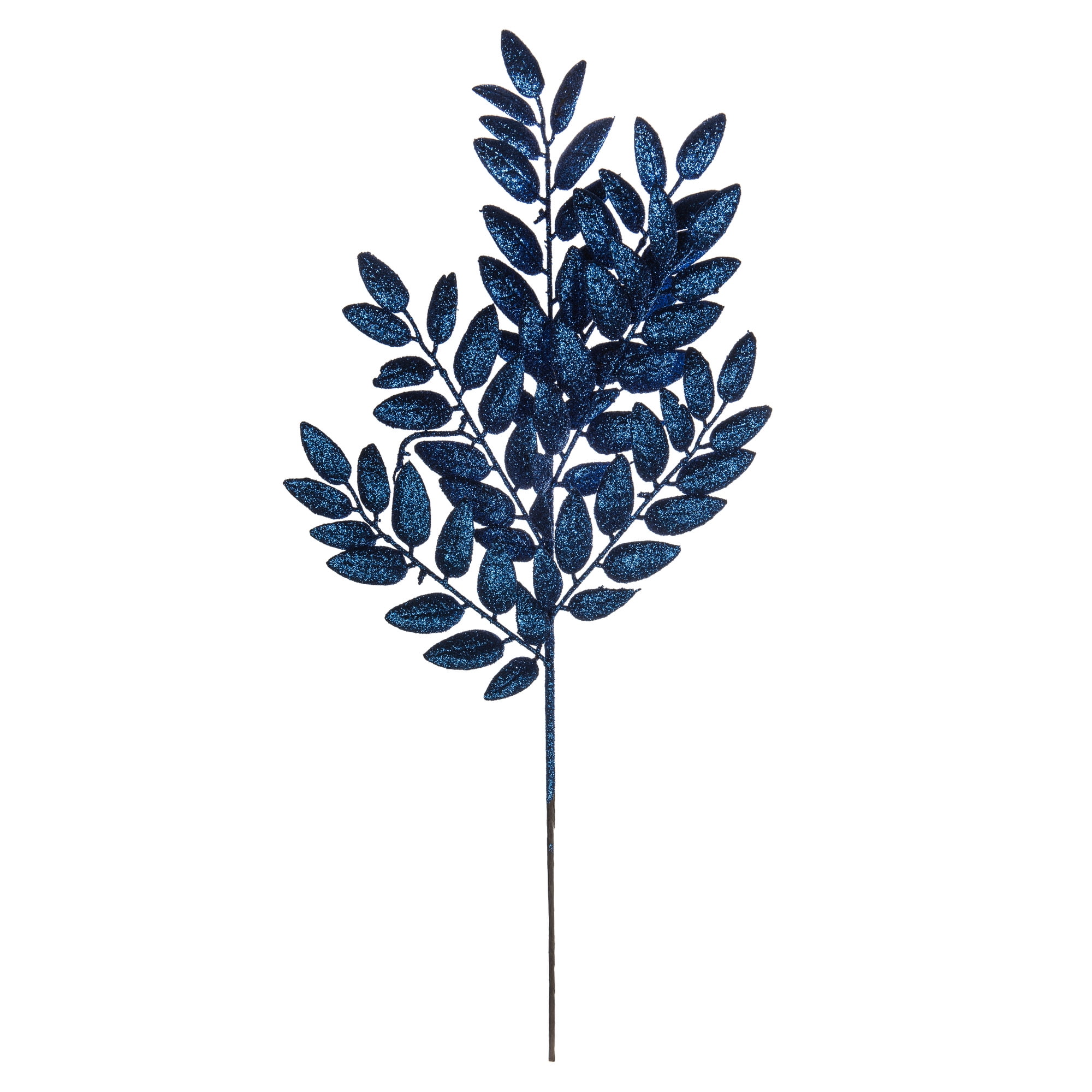 Vickerman 22" Blue Glitter Honey Locust Artificial Christmas Spray ...