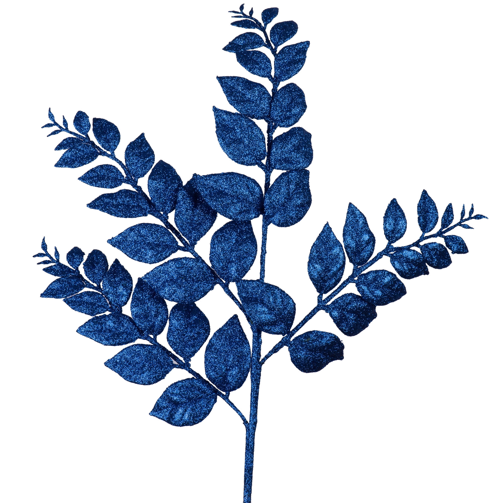 Vickerman 22" Blue Glitter Honey Locust Spray 12/Bg - Walmart.com