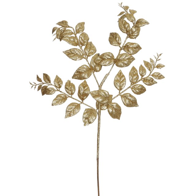 Vickerman 22" Gold Glitter Honey Locust Spray 12/Bg - Walmart.com