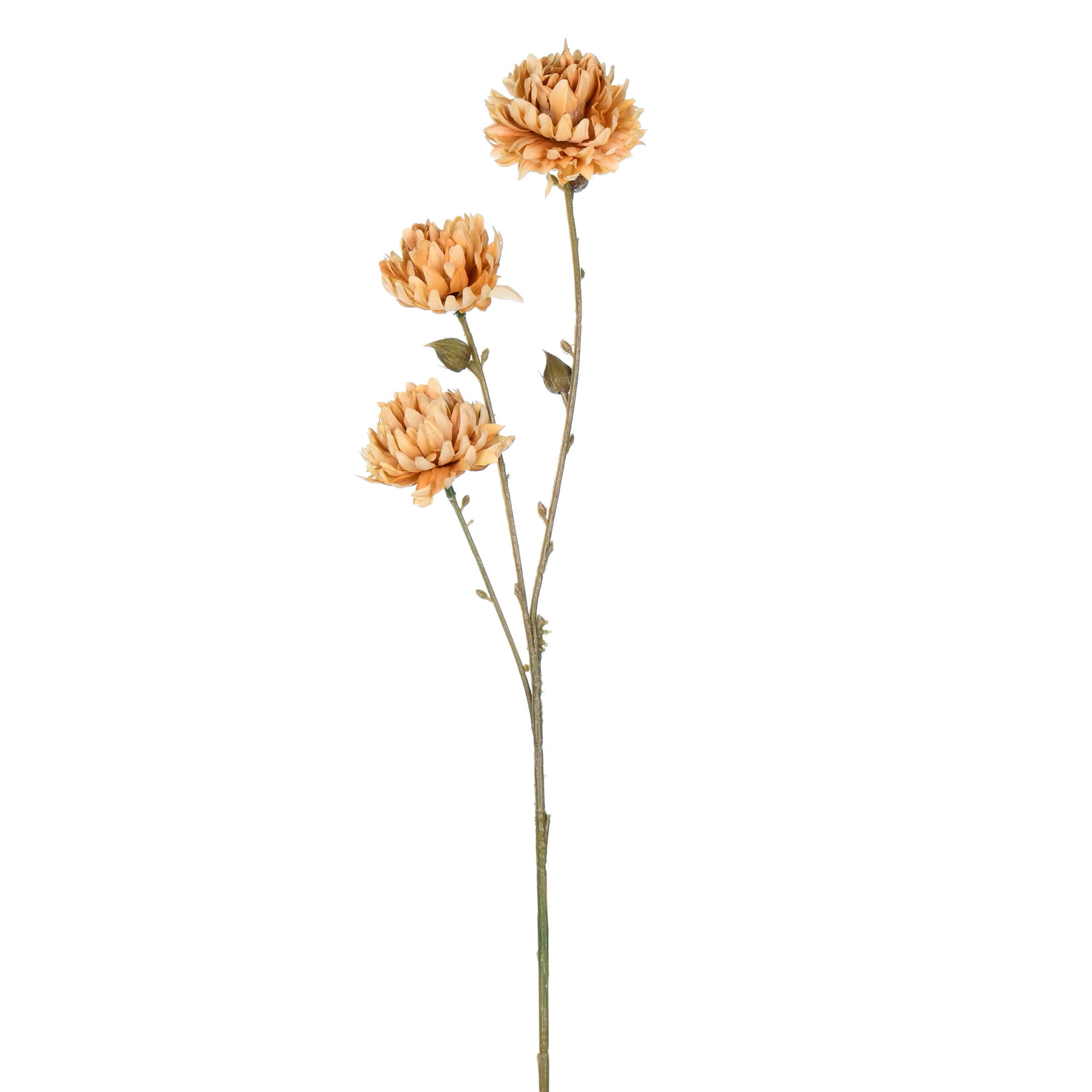 Vickerman 24" Artificial Mustard Mum Spray. Includes 4 sprays per pack ...