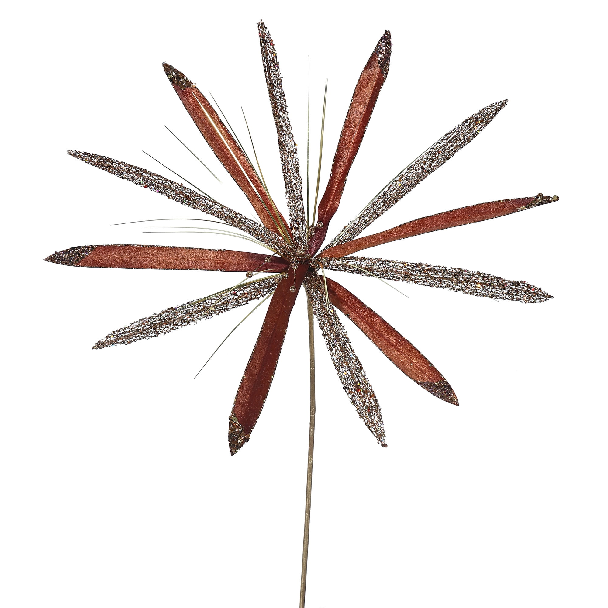 Vickerman 24" Chocolate Velvet Papyrus, 3 per bag. - Walmart Business ...