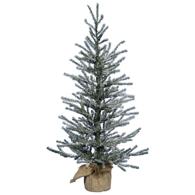 Vickerman 24" Frosted Angel Pine Artificial Christmas Tree, Unlit ...