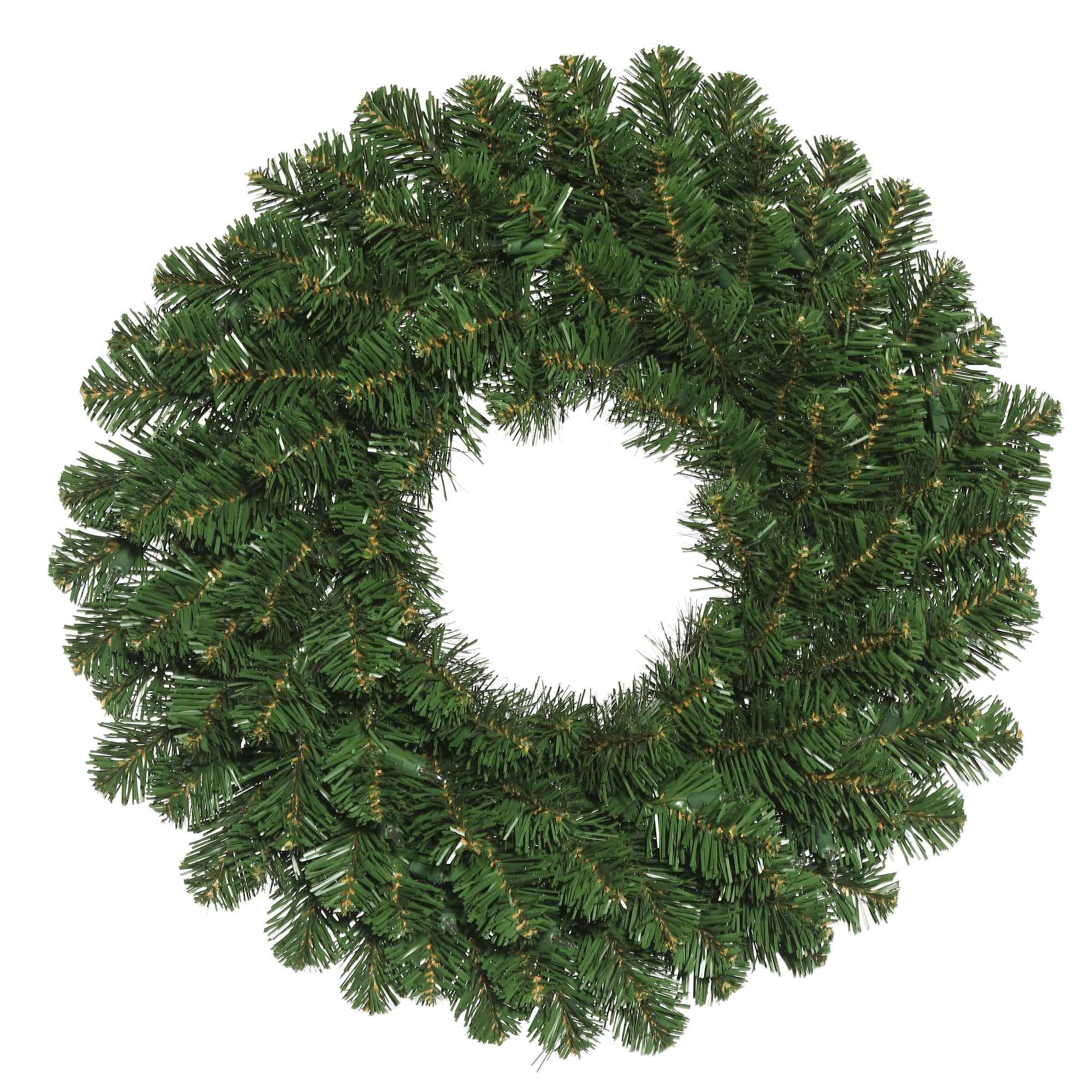 Vickerman 24" Oregon Fir Artificial Christmas Wreath, Unlit - Walmart.com