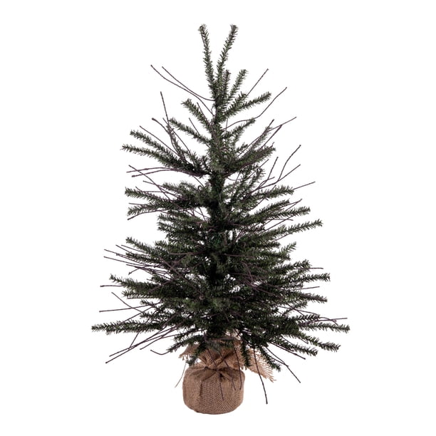 Vickerman 24" Vienna Twig Artificial Christmas Tree, Unlit - Walmart.com