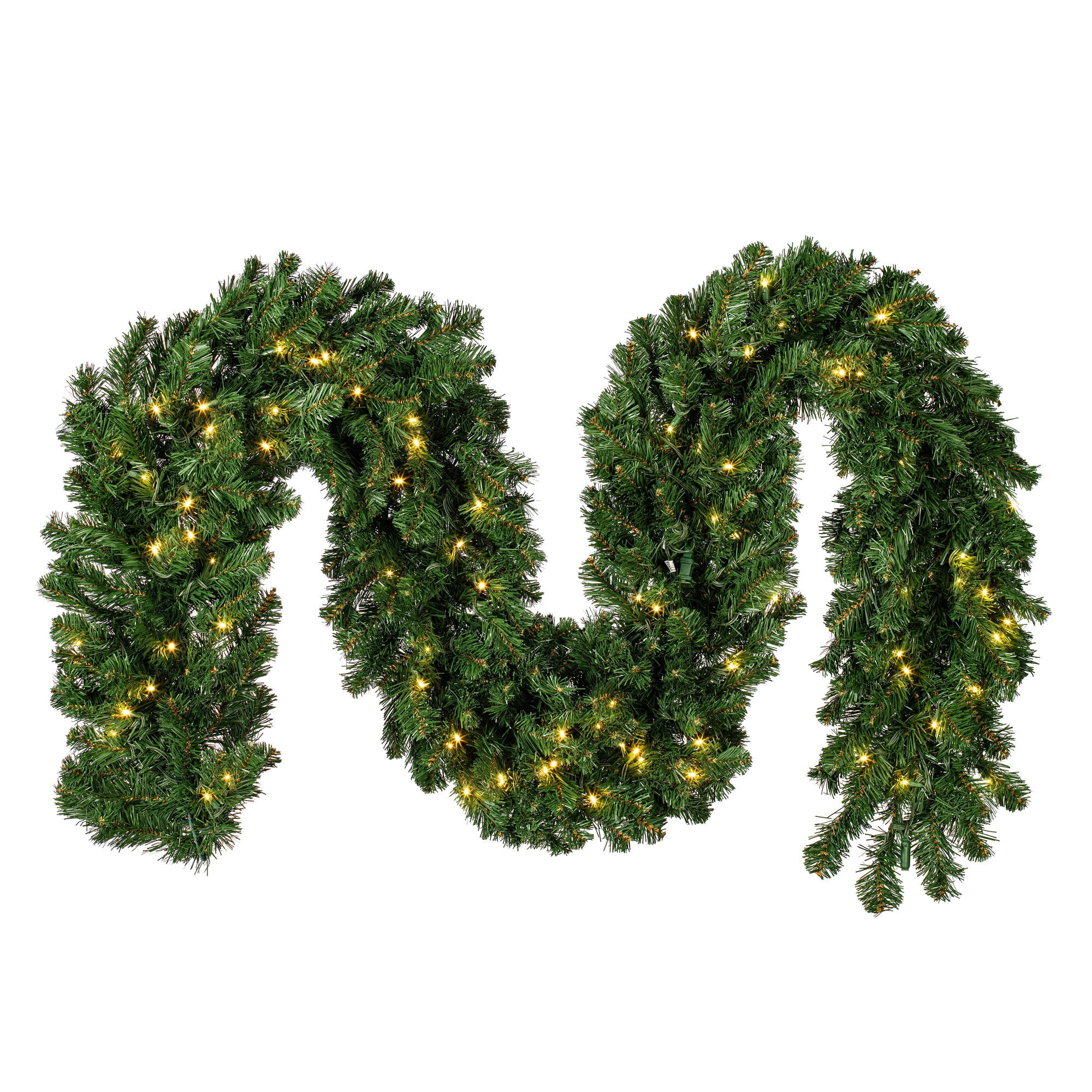 Vickerman 25' Grand Teton Artificial Christmas Garland, Multi-colored ...