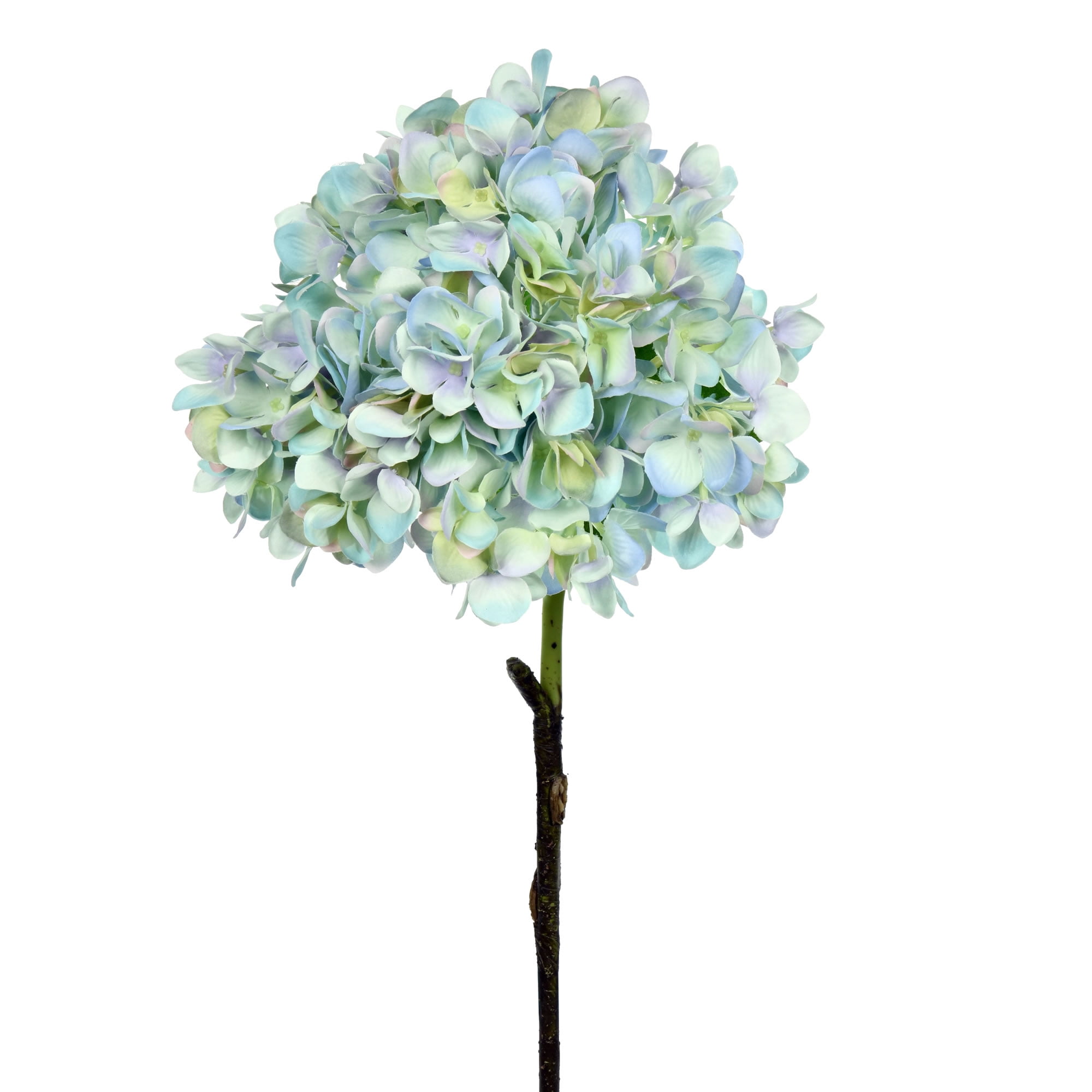 Vickerman 27" Artificial Blue Hydrangea Stem - Walmart.com