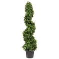 Vickerman 3' Artificial Potted Green Boxwood Spiral Tree. - Walmart.com