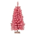 Vickerman 3' x 18" Pink Pine Artificial Christmas Tree, Pink ...