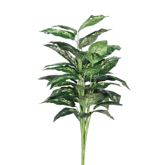 Vickerman 36" Artificial Green and White Dieffenbachia Plant. - Walmart.com