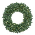 Vickerman 36" Oregon Fir Double Door Artificial Christmas Wreath, Warm ...