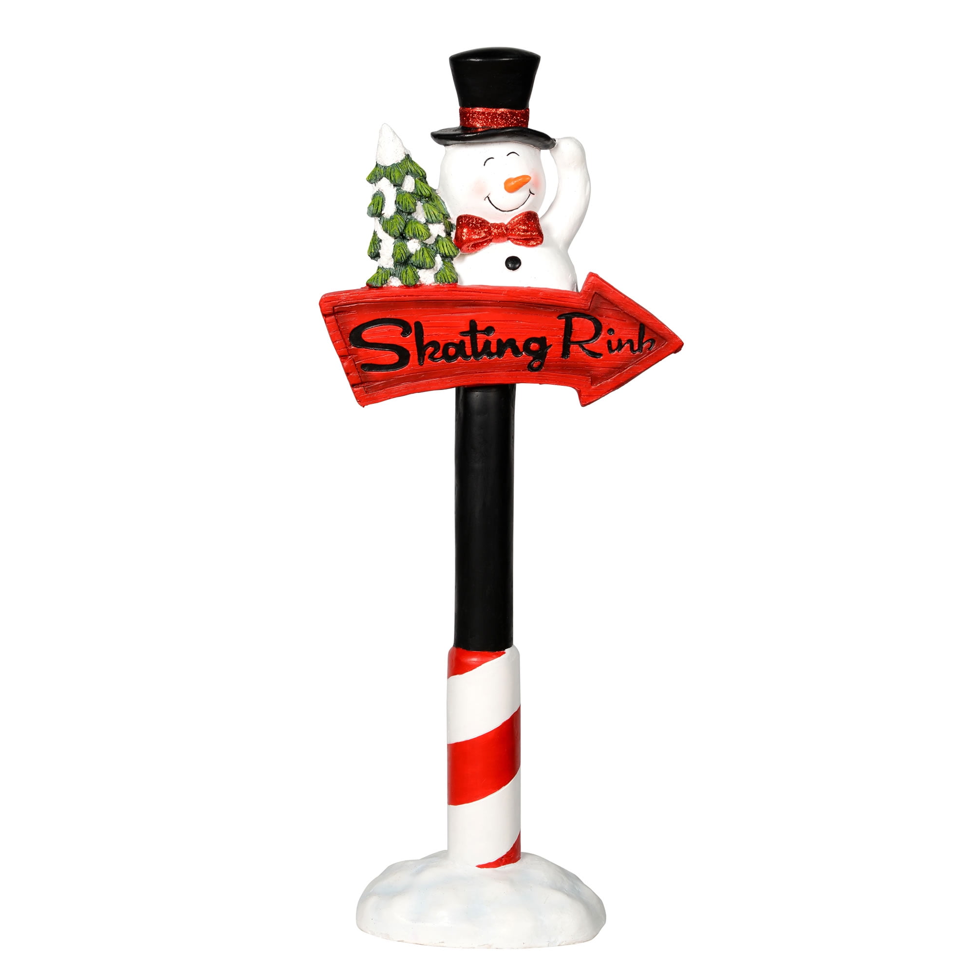 Vickerman 36" Snowman Skating Rink Sign - Walmart.com