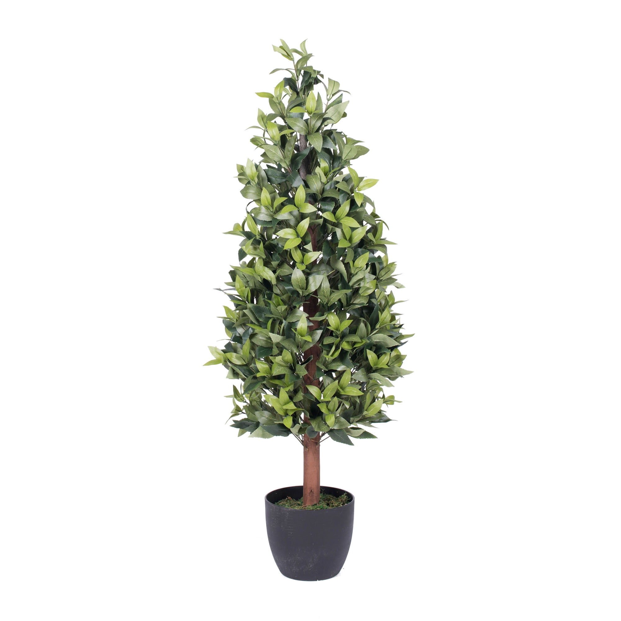 Vickerman 4' Artificial Bay Tree in Pot. - Walmart.com