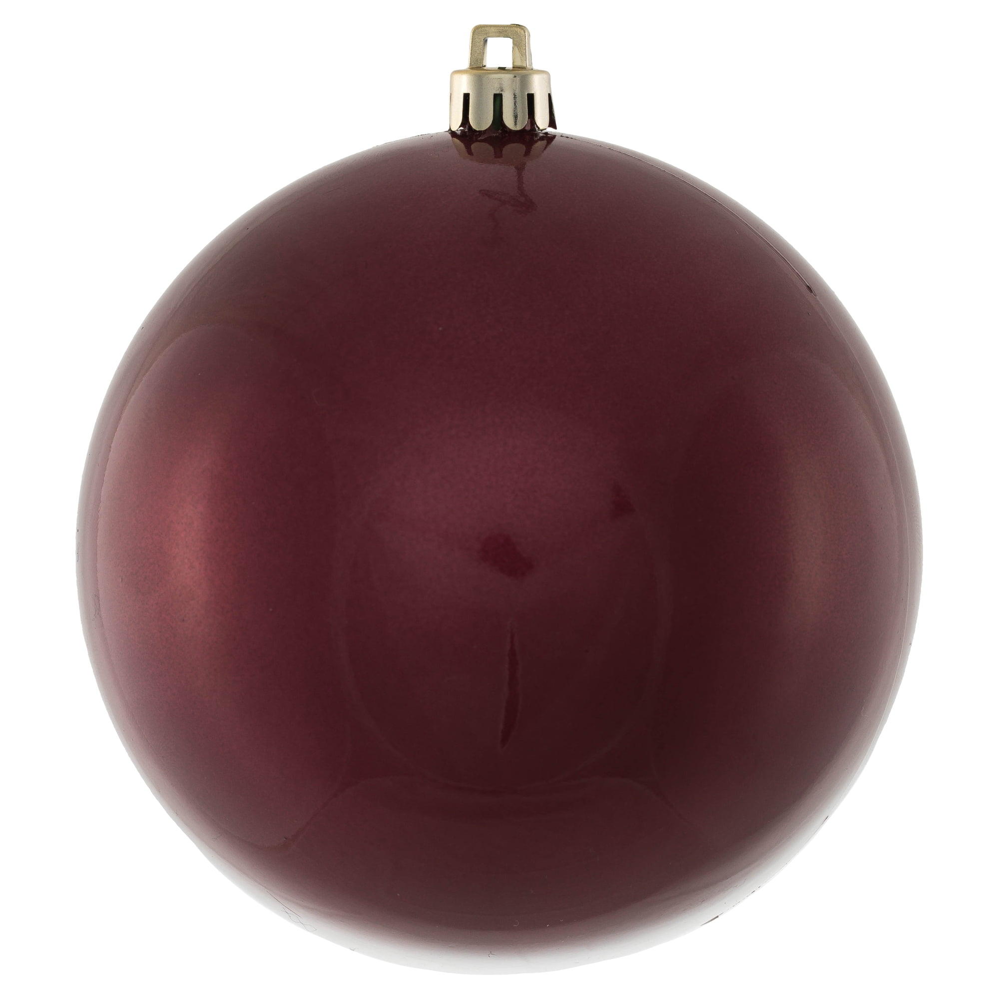 Vickerman 4" Berry Red Candy Ball Ornament, 6 per Bag - Walmart.com