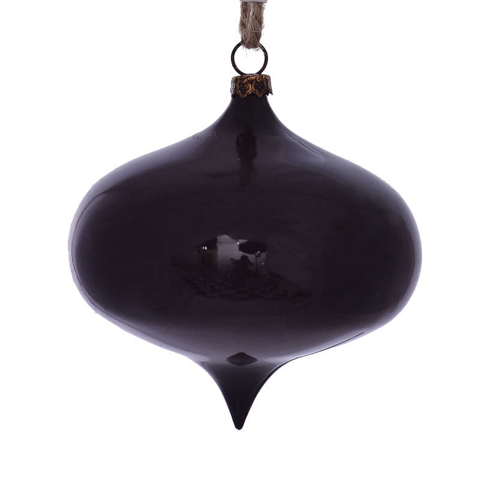 Vickerman 4" Plum Wood Grain Onion Ornament. These ornaments are the ...