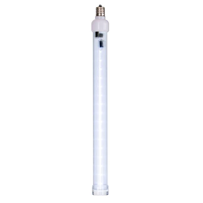 Vickerman 5 Pack of 12" Cool White LED SnowFall Tube Bulb, C9-E17 ...