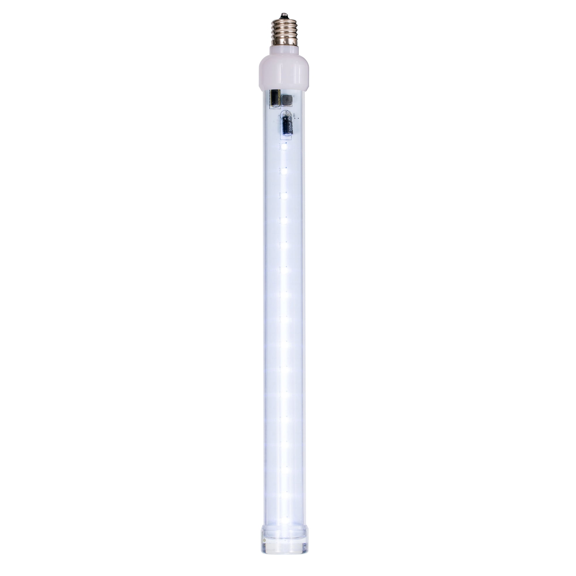 Vickerman 5 Pack, 12" Cool White LED SnowFall Tube Bulb, 32 SMD ...