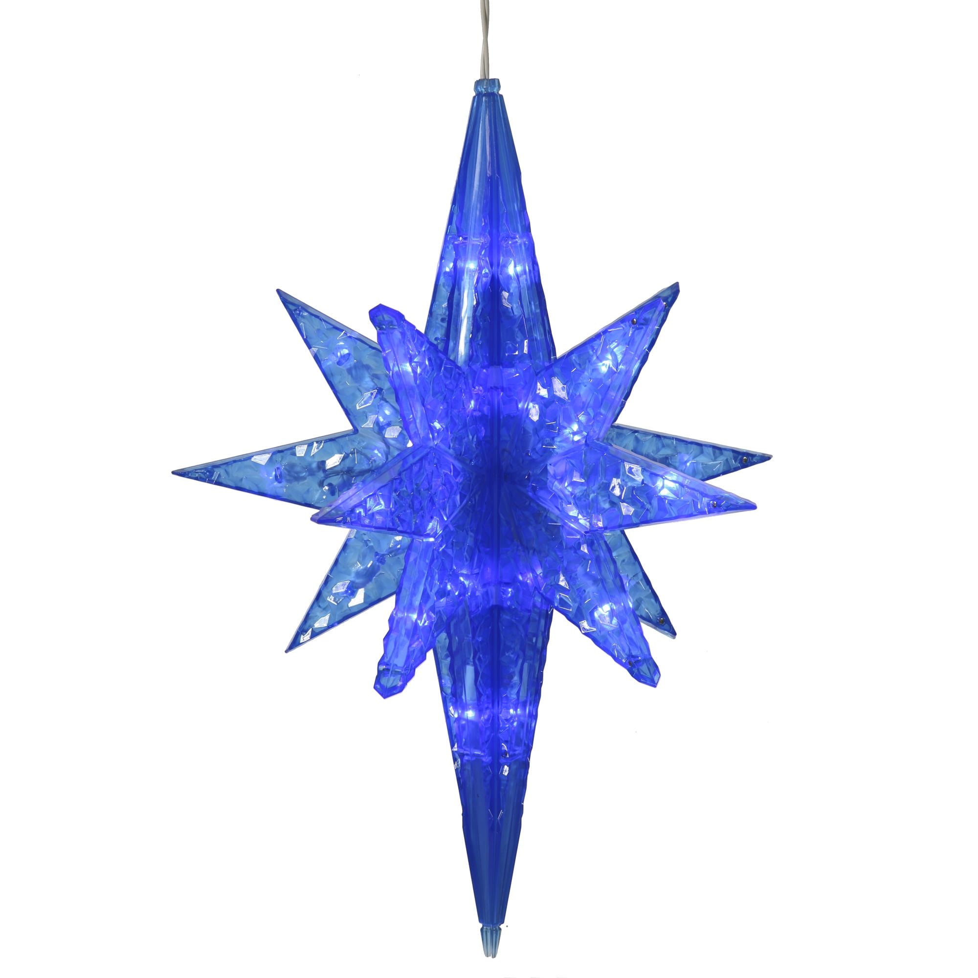 Vickerman 50 Light x 20" Blue LED Bethlehem Star - Walmart.com
