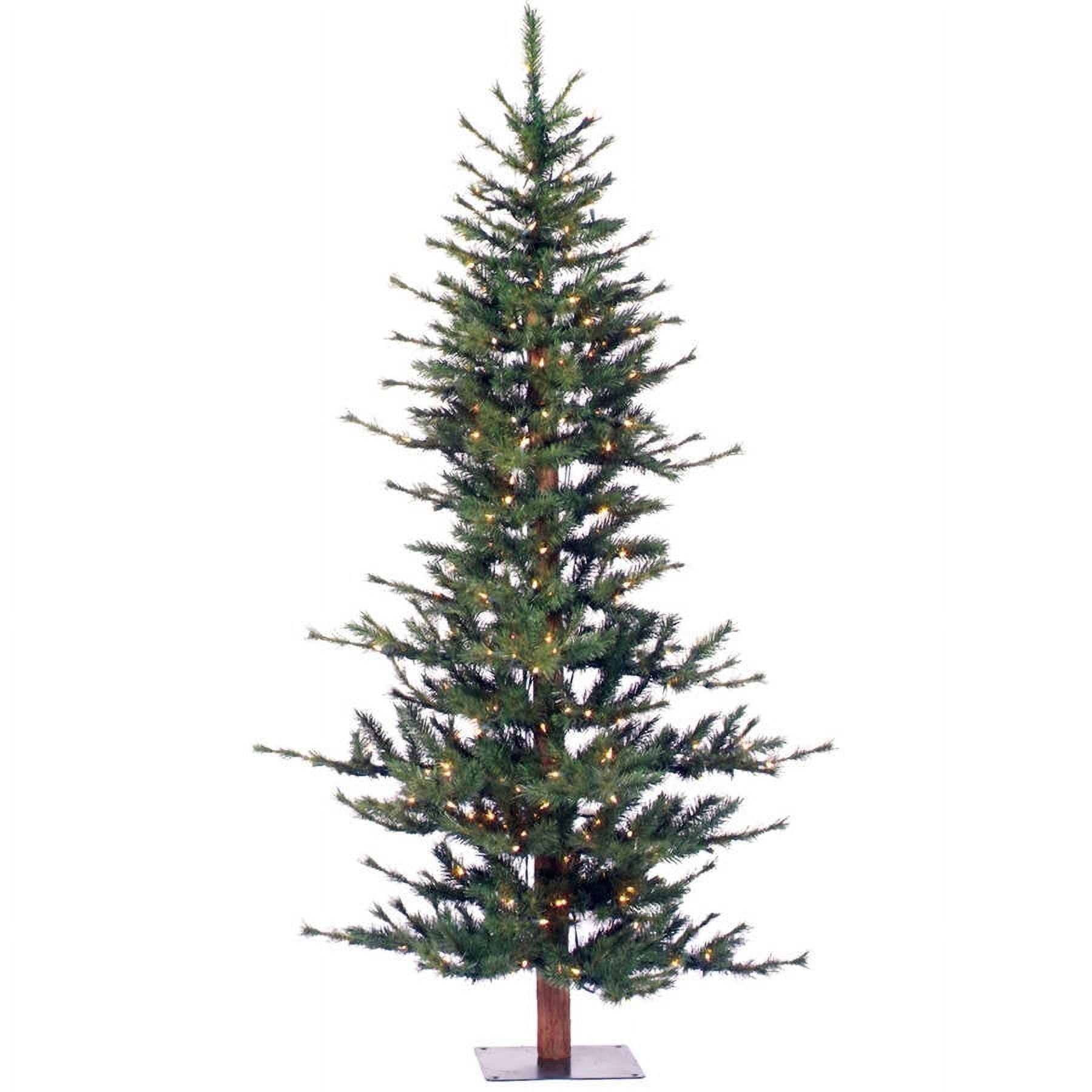 Vickerman 6' Minnesota Pine Half Artificial Christmas Tree, Unlit ...