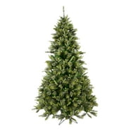 Puleo International 7.5' Pre-Lit Slim Flocked Fraser Fir Artifical ...