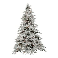 Vickerman 6' Minnesota Pine Half Artificial Christmas Tree, Unlit ...