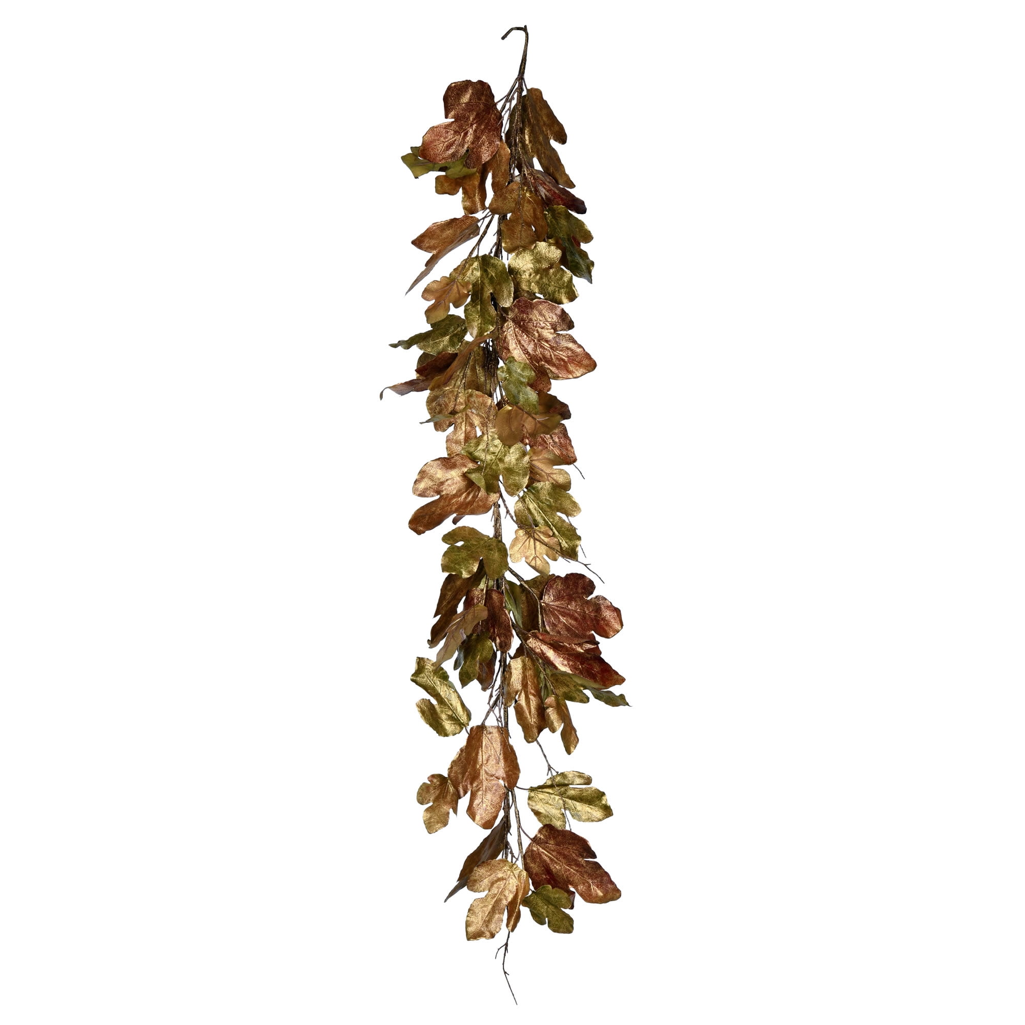 Vickerman 72" Artificial Brown Maple Garland. - Walmart.com