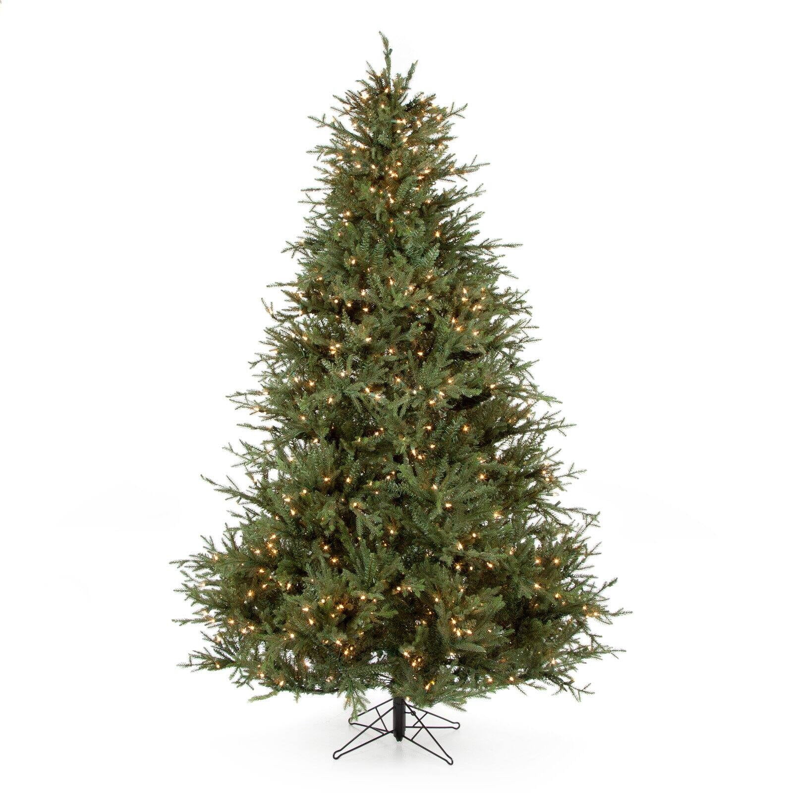 Vickerman 9.5' Itasca Fraser Artificial Christmas Tree, 1300 Clear Dura ...