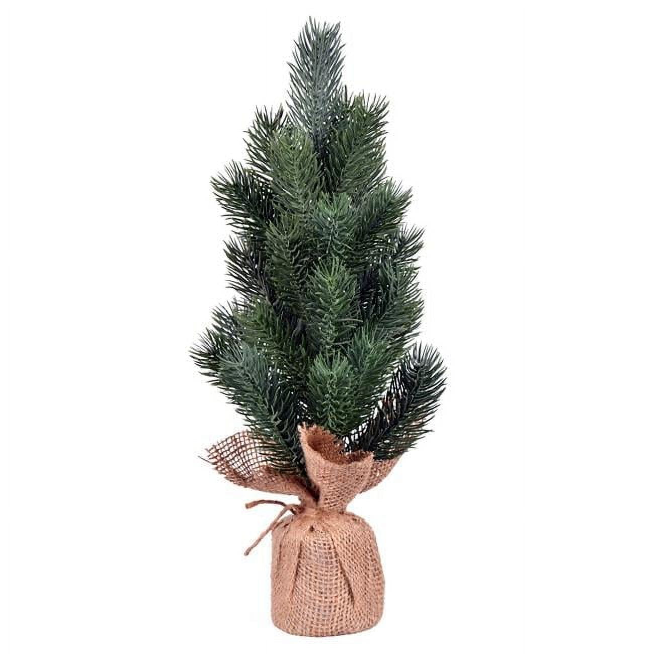 Vickerman Blue Spruce Sapling Tree Burlap Base - 19 in. - Walmart.com