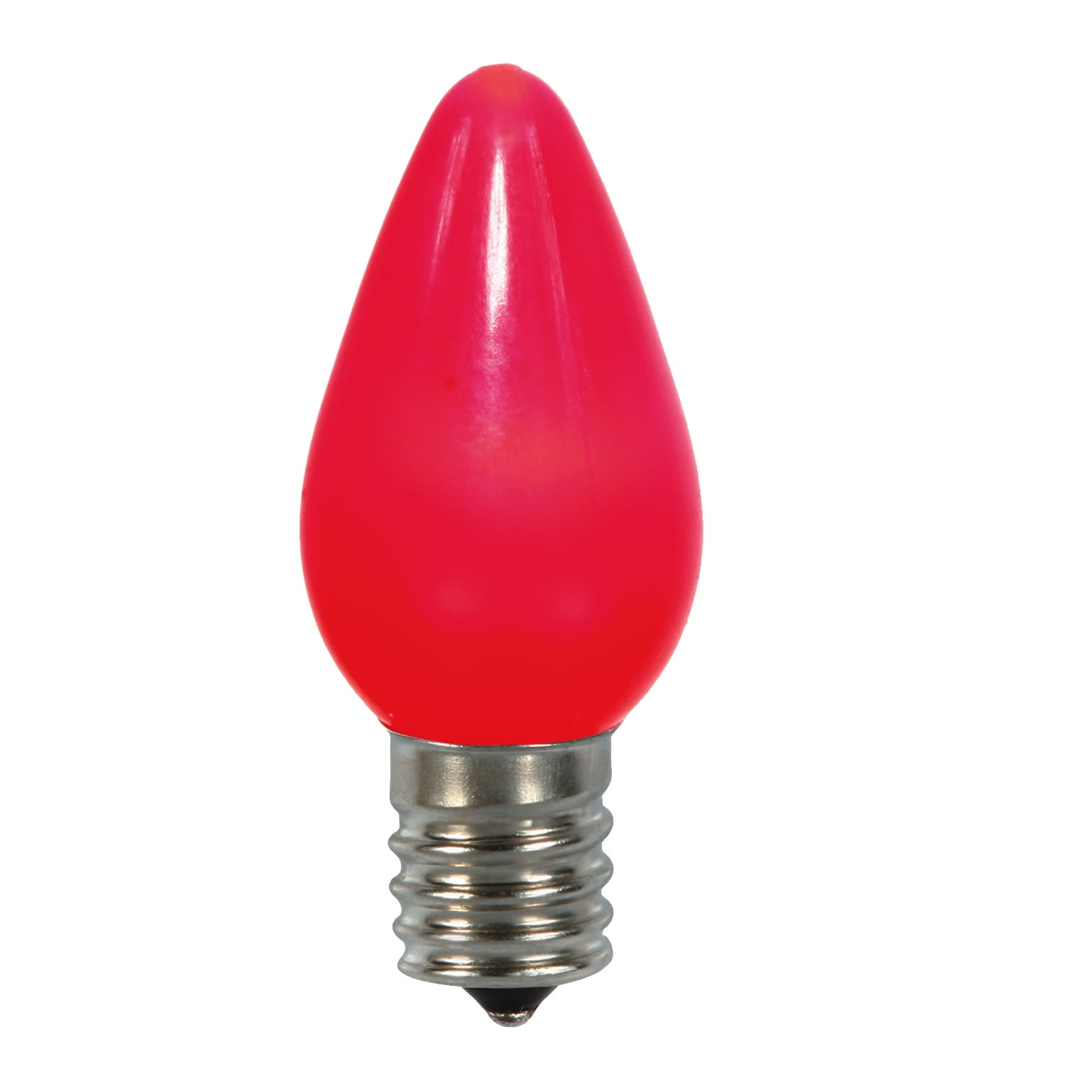 Vickerman C7 Ceramic LED Red Replacement Bulb .96W 130V - Walmart.com