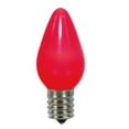 Vickerman C7 Ceramic LED Red Replacement Bulb .96W 130V - Walmart.com