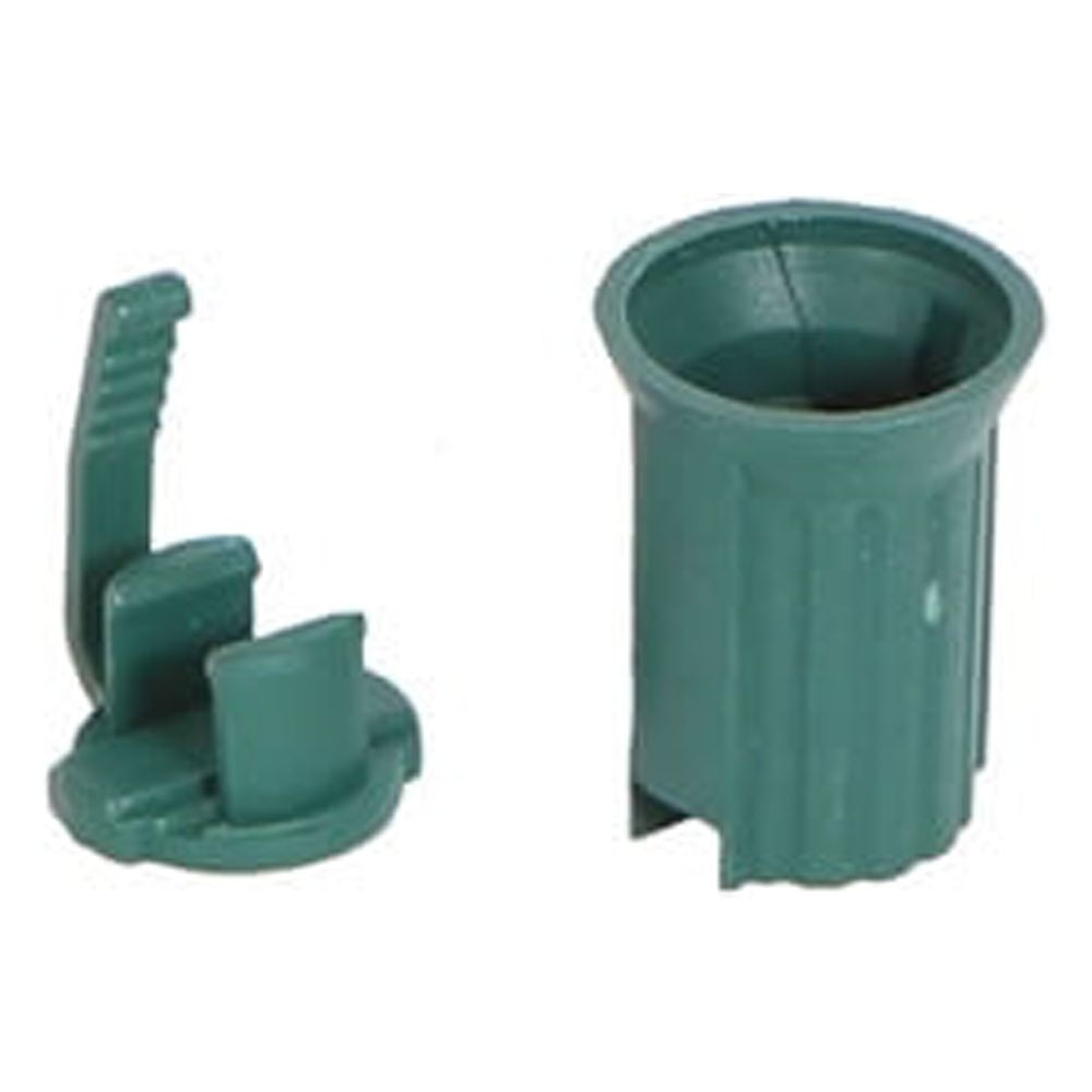 Vickerman C7 Plastic Green Socket for 18 Gauge Wire - Walmart.com