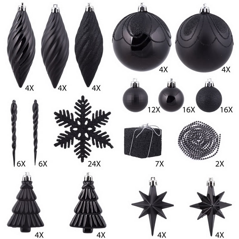 Vickerman Christmas Ornaments, Pack of 125 - Walmart.com