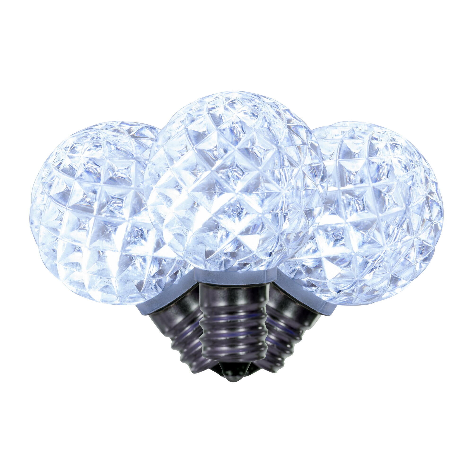 Vickerman G30 LED Cool White Bulb E12 Nickel Base 120V, 6 Watts ...