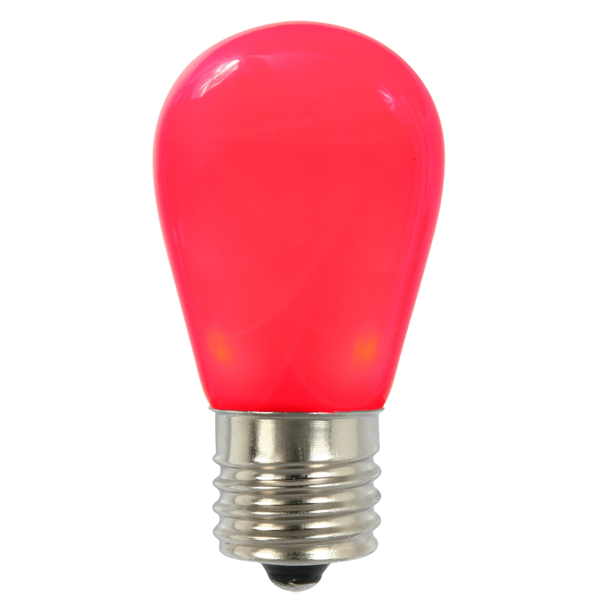 Vickerman S14 Red Ceramic LED Replacement Bulb - Walmart.com