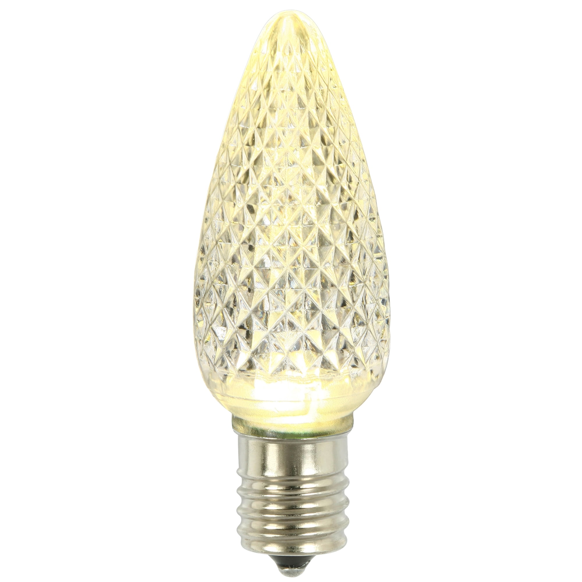 Vickerman Warm White Faceted C9 LED Replacement Bulb, 5 per Bag ...