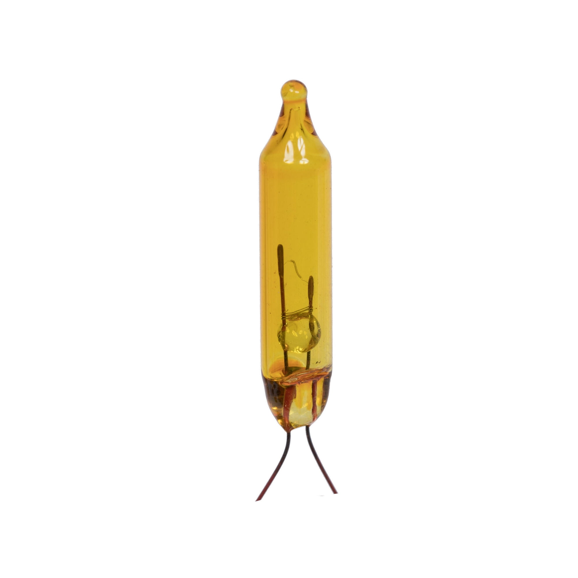 Vickerman Yellow-Colored Glass Incandescent Mini Bulb, 2.5 Volt 100mA ...